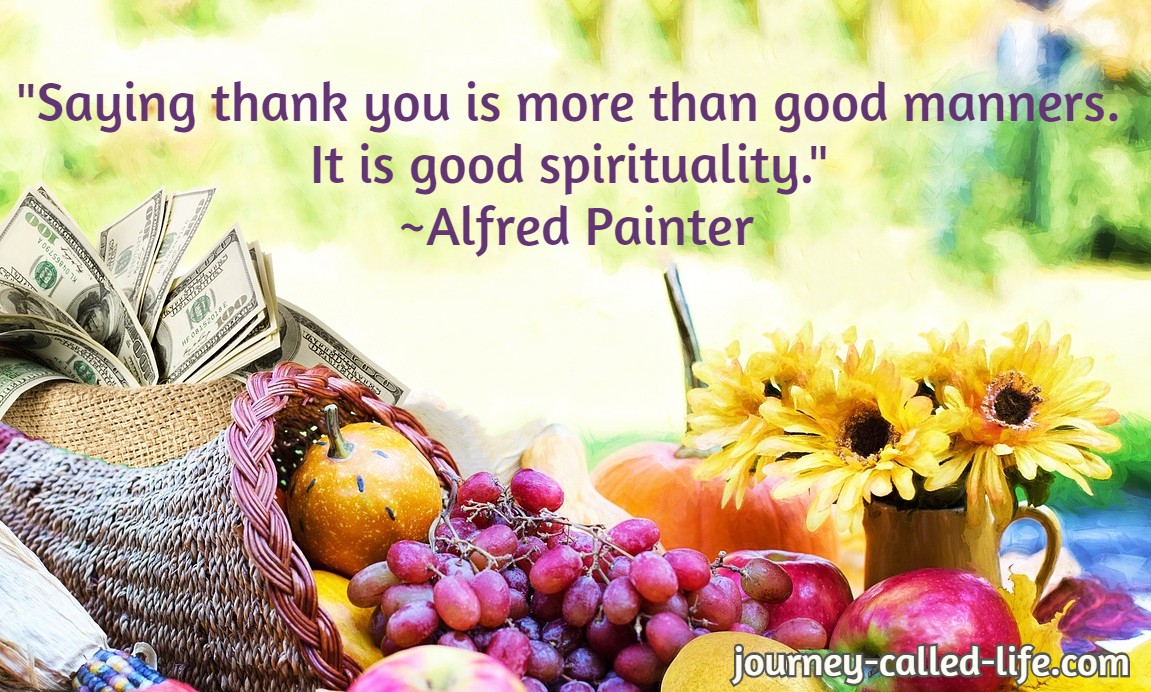 Do Not Give Thanks on Thanksgiving - Journey Called Life